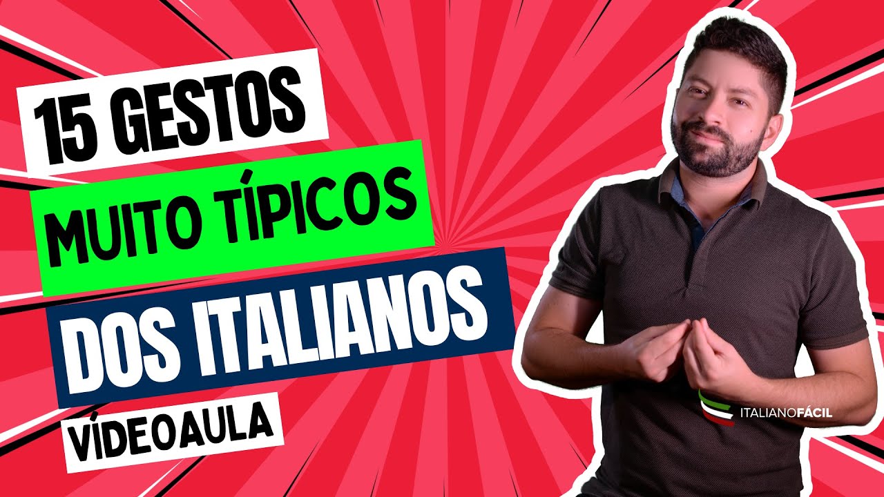15 GESTOS muito típicos dos italianos 🤌🏻 #linguaitaliana #italia - YouTube
