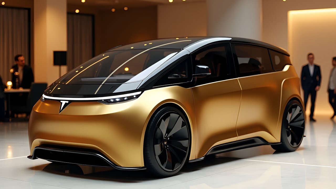 All the new 2025 Tesla cybervan officially reveal new first look - YouTube