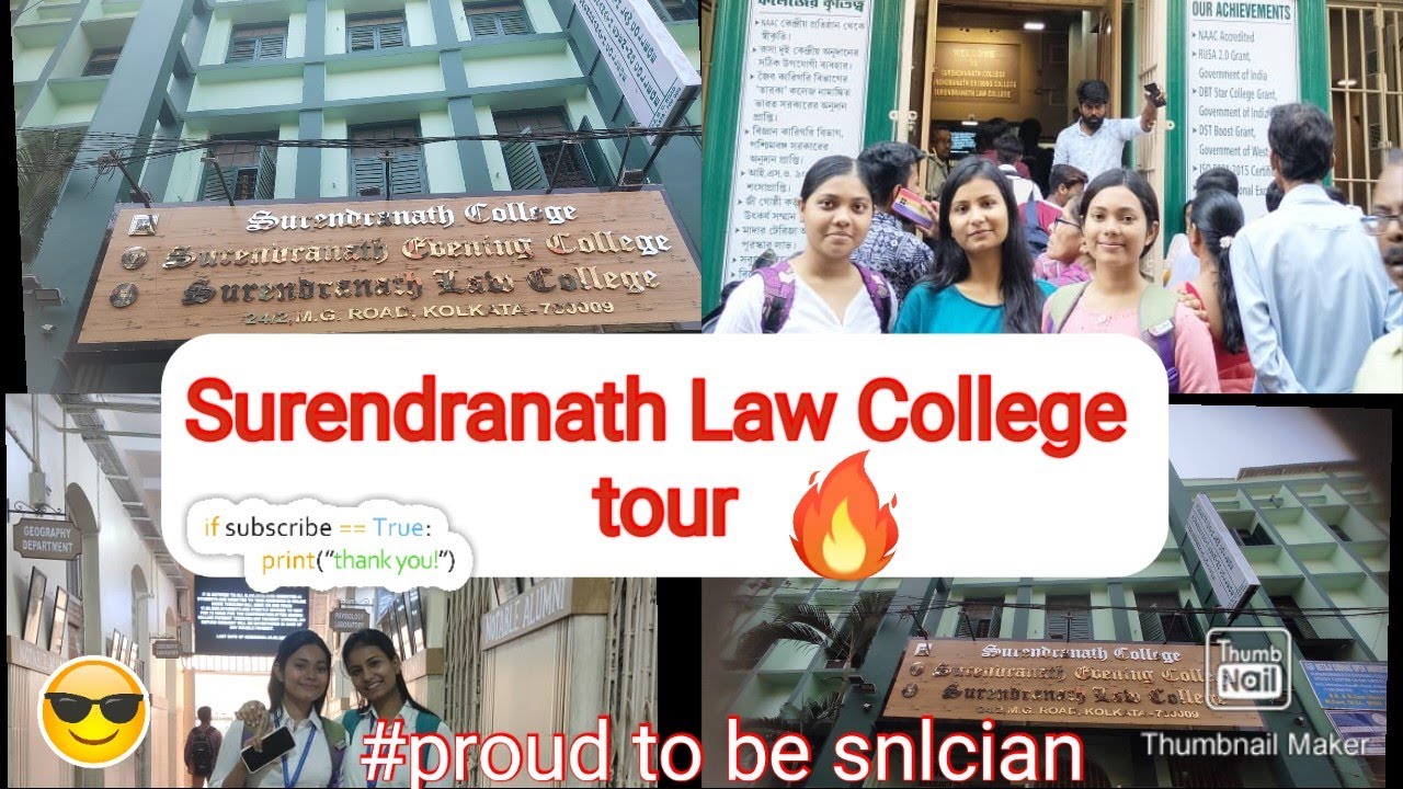 Surendranath Law College Tour 2023।। Admission, Fees, Class time ...