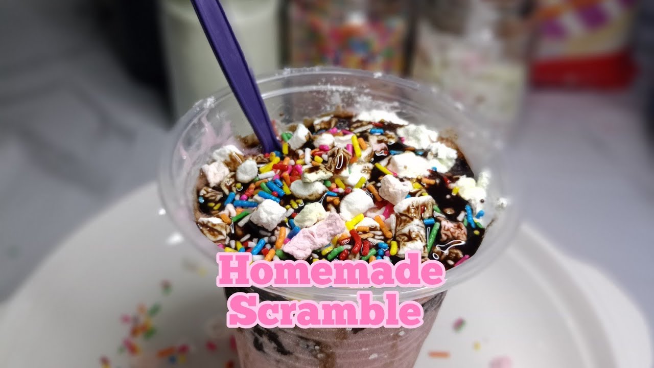 How to Make Ice Scramble | Home made iskrambol | injoy classic ice ...