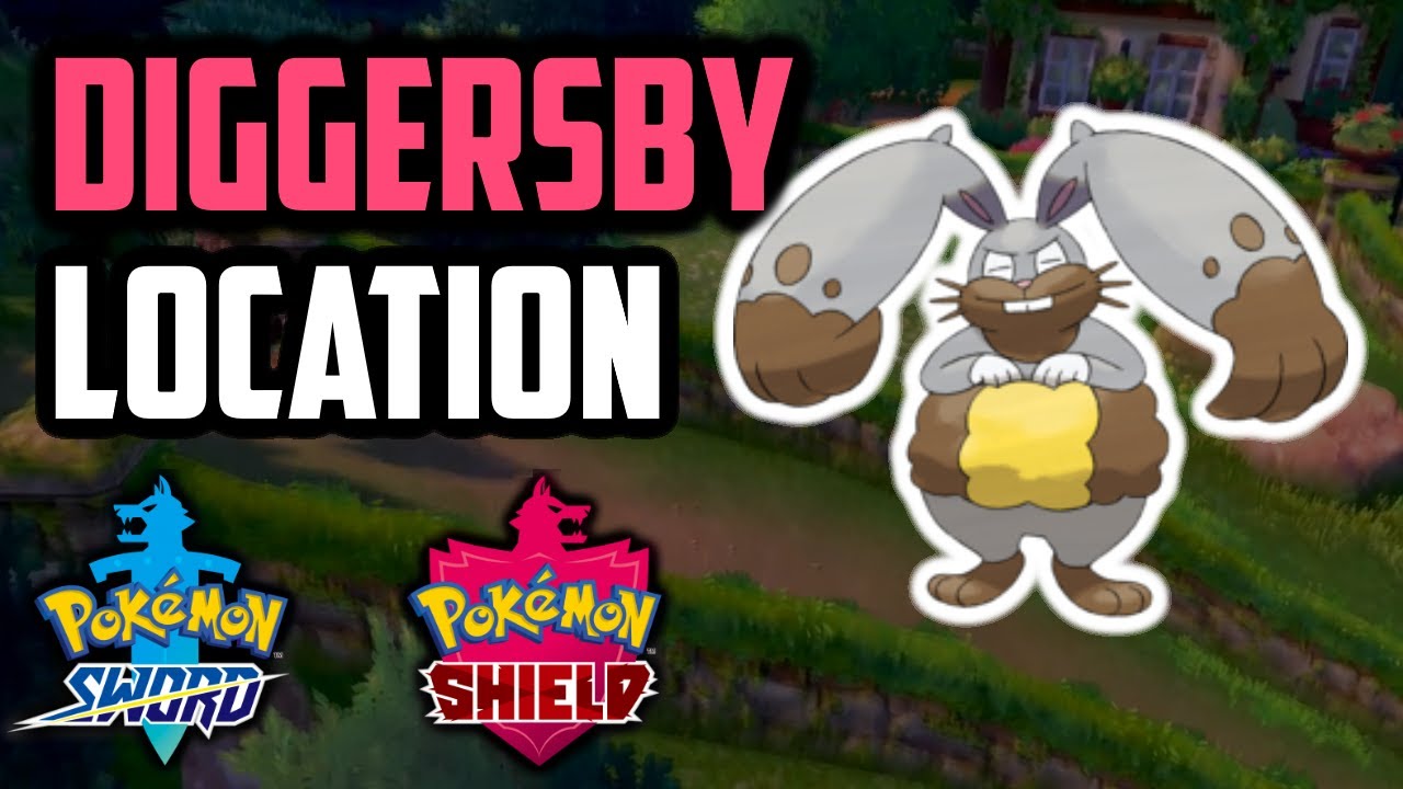 How to Catch Diggersby - Pokemon Sword & Shield - YouTube
