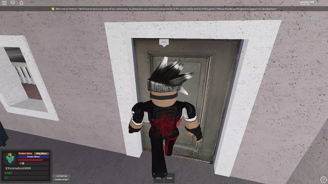 being in crime.ROBLOX ORETARY - YouTube