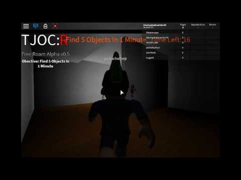 ROBLOX-TJOC free roam-Breaking freddy's ankles - YouTube