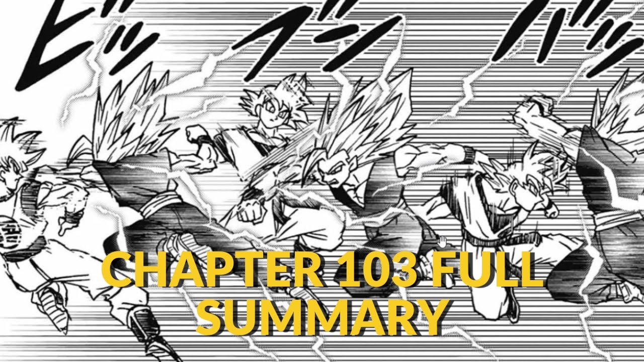Dragon Ball Super Manga Chapter 103 Full Summary! - YouTube