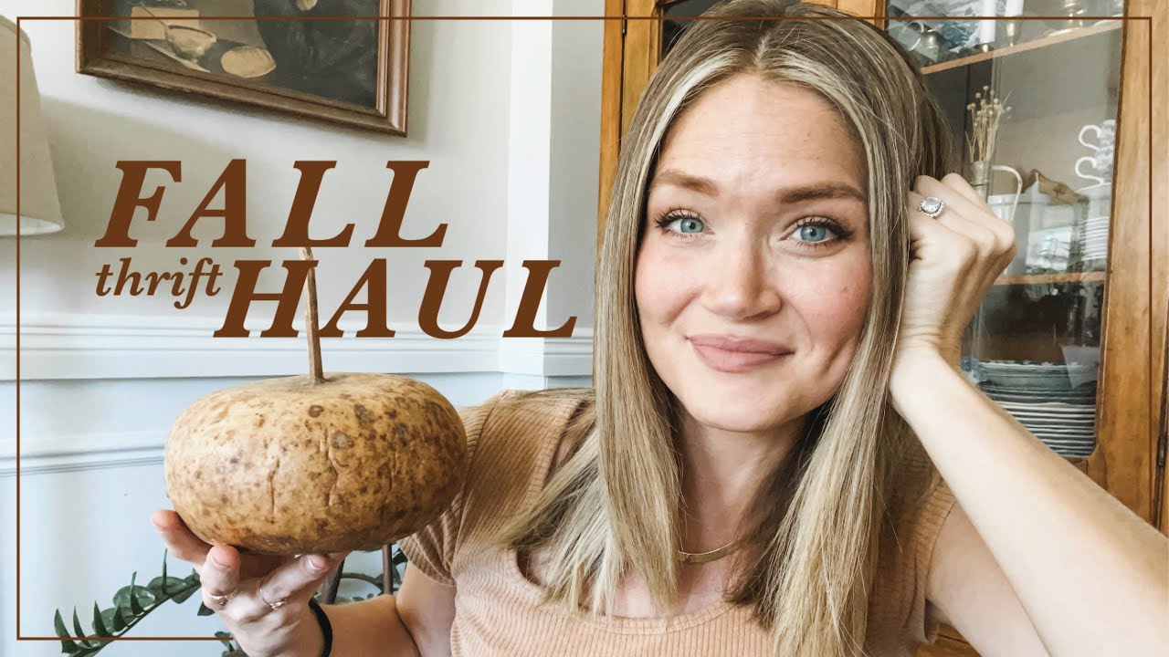 Fall Thrift Haul 2023! - YouTube