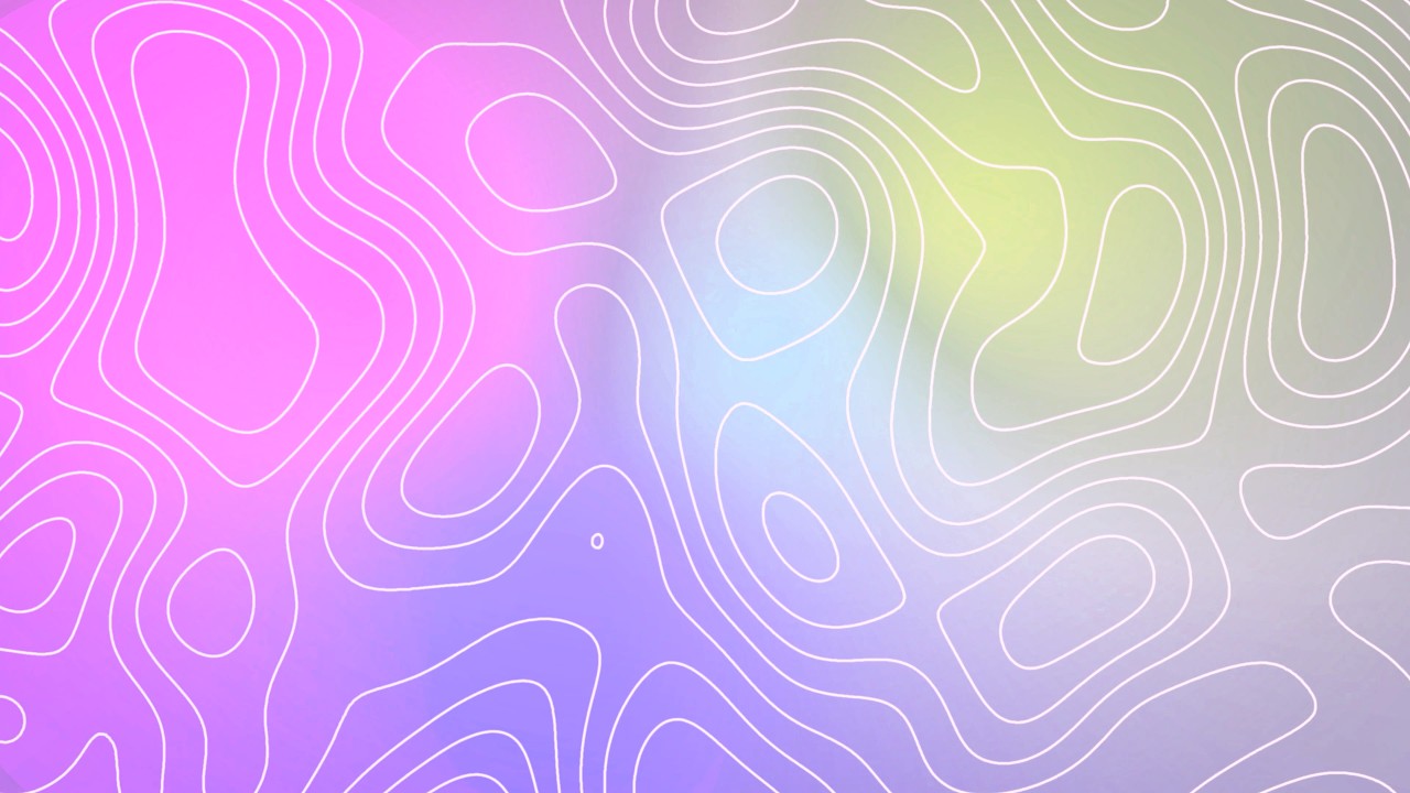 4K Topographic Texture Loop | Gradient Background & Animated Map ...