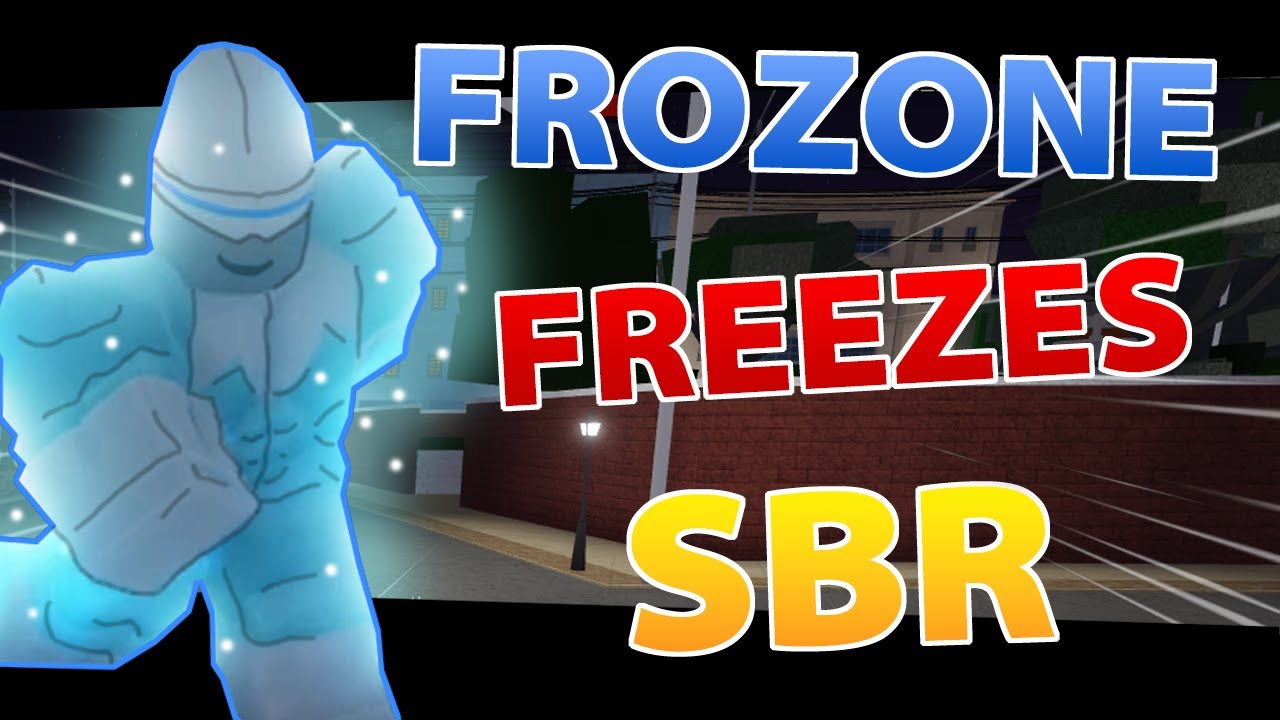 [YBA] Freezing SBR With FROZONE! - YouTube