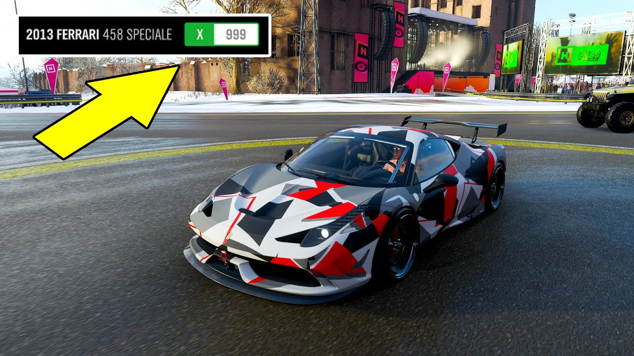 Ferrari 458 Speciale X999 Class Forza 4 | Ferrari Car UPGRADE TO X999 ...