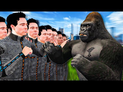 1 GORİL 100 İNSANA KARŞI – KİM KAZANIR?