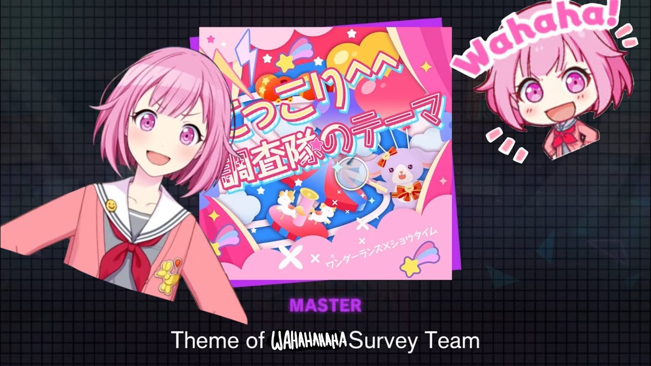 Theme of Niccori Survey Team but every gold note is Emu saying WAHAHAHA ...