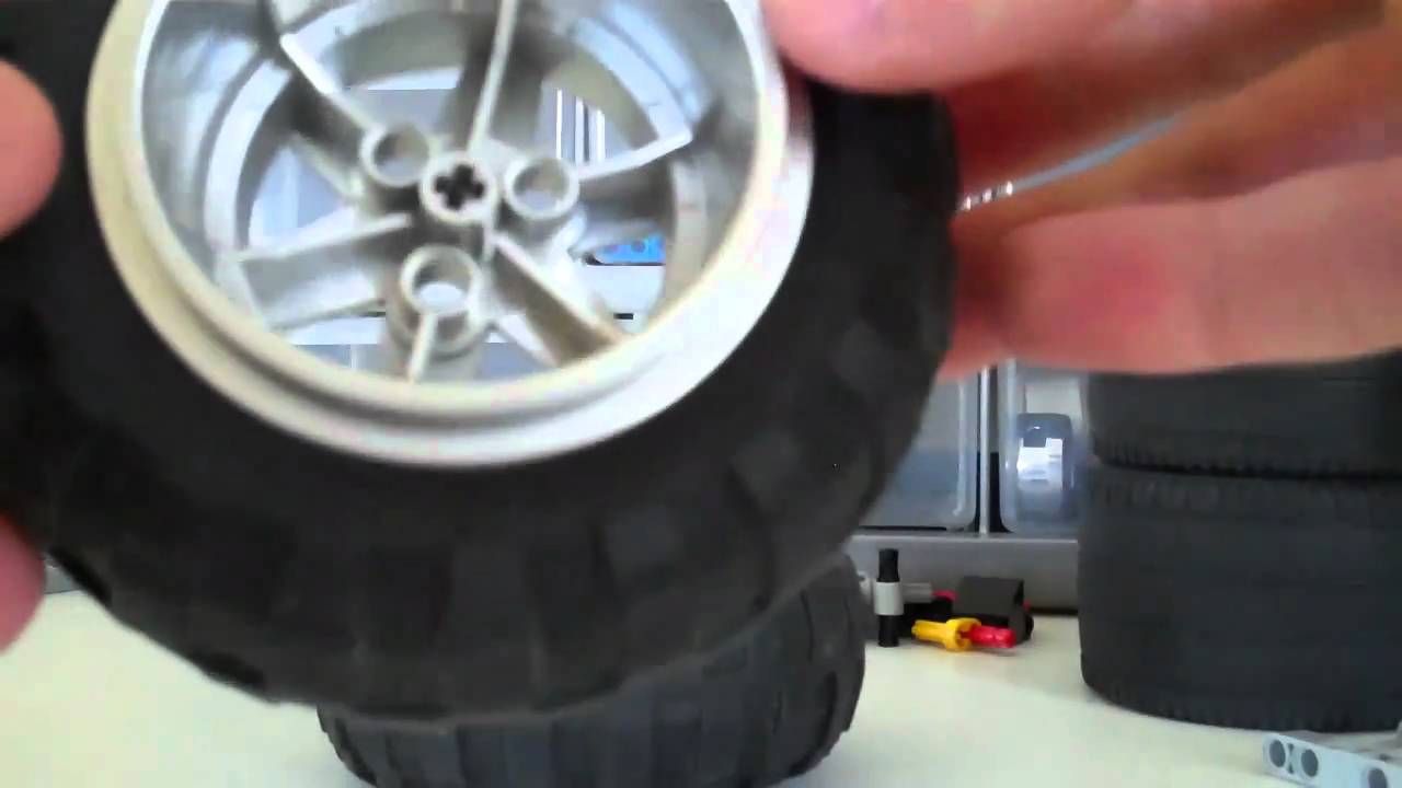 Lego technic custom tires: How to - YouTube