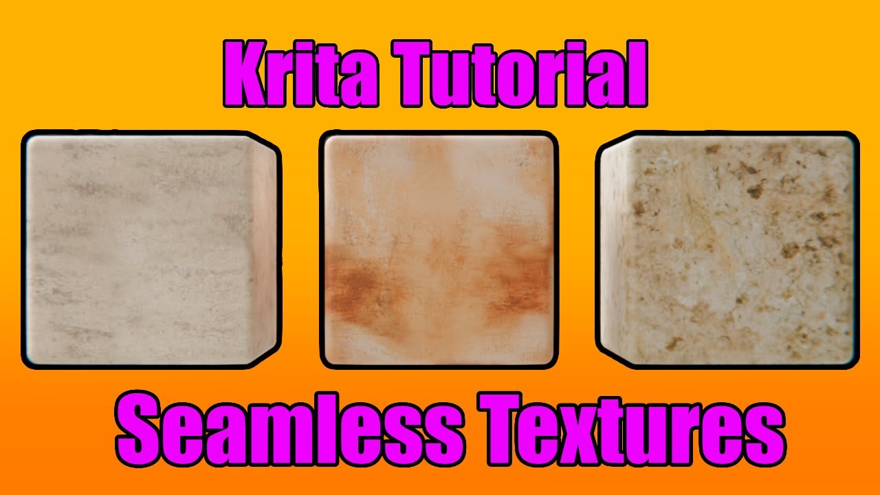 How to Make Seamless Textures in Krita #krita - YouTube