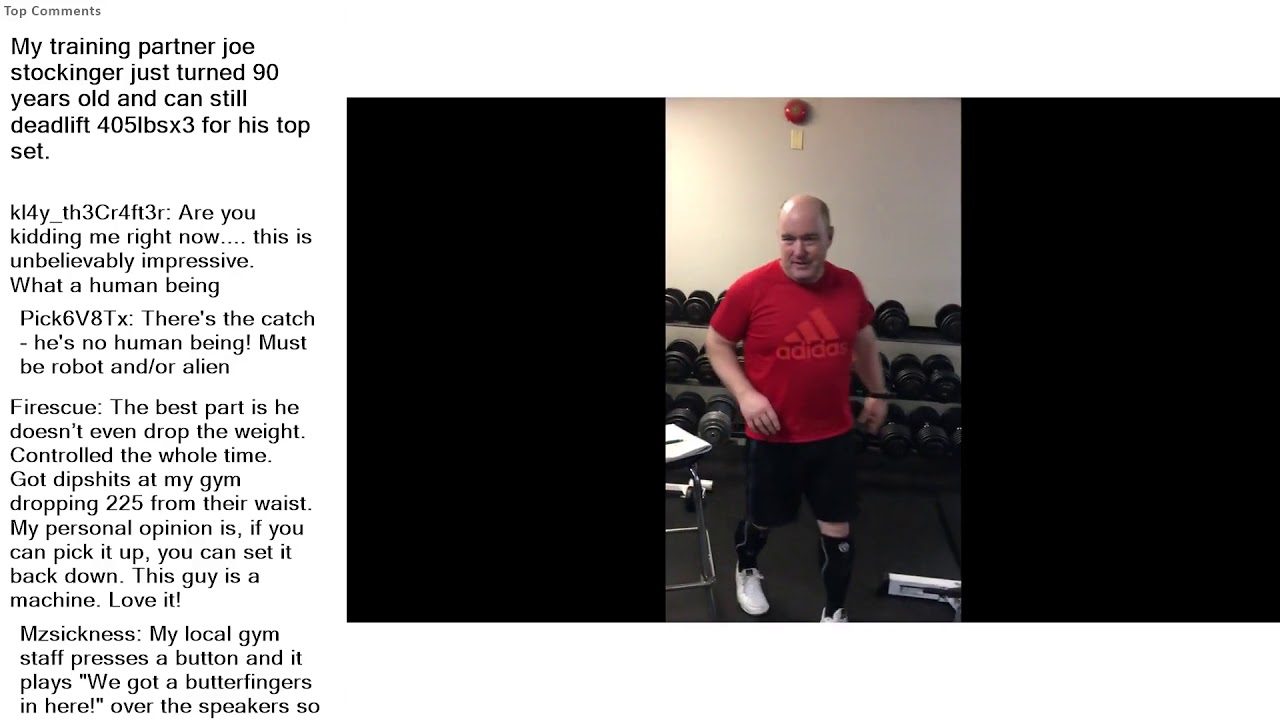 My training partner joe stockinger just turned 90 years old and can ...