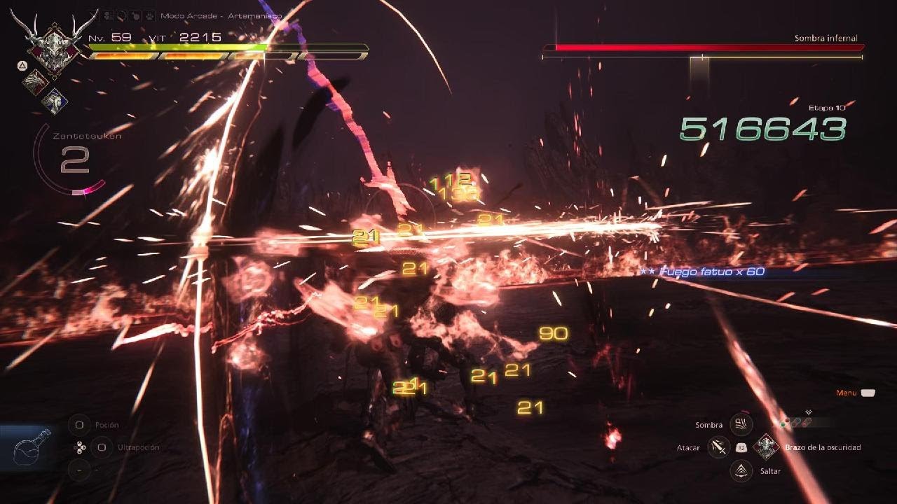 Final Fantasy XVI Infernal Shadow (Ultimaniac Mode) - YouTube