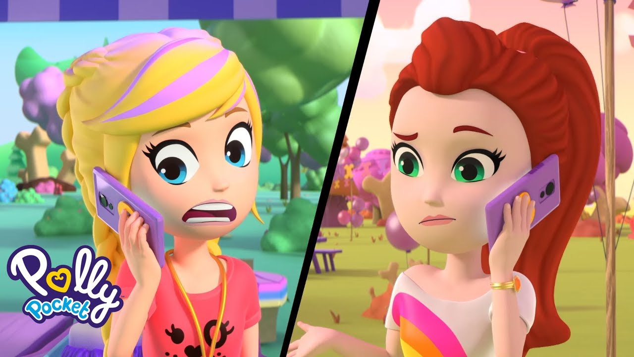 Polly Pocket Adventure Studios | Full Episodes 9 - 10 | Kids Movies ...