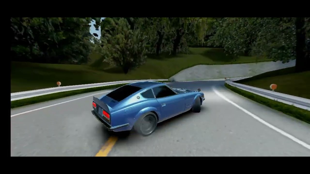 Drifting Devil Z at the touge - YouTube