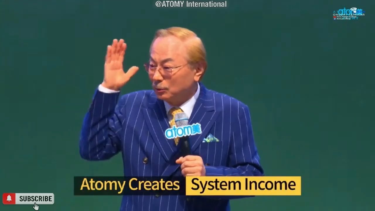 What Is ATOMY System Income? | CEO Han Gill Park - YouTube