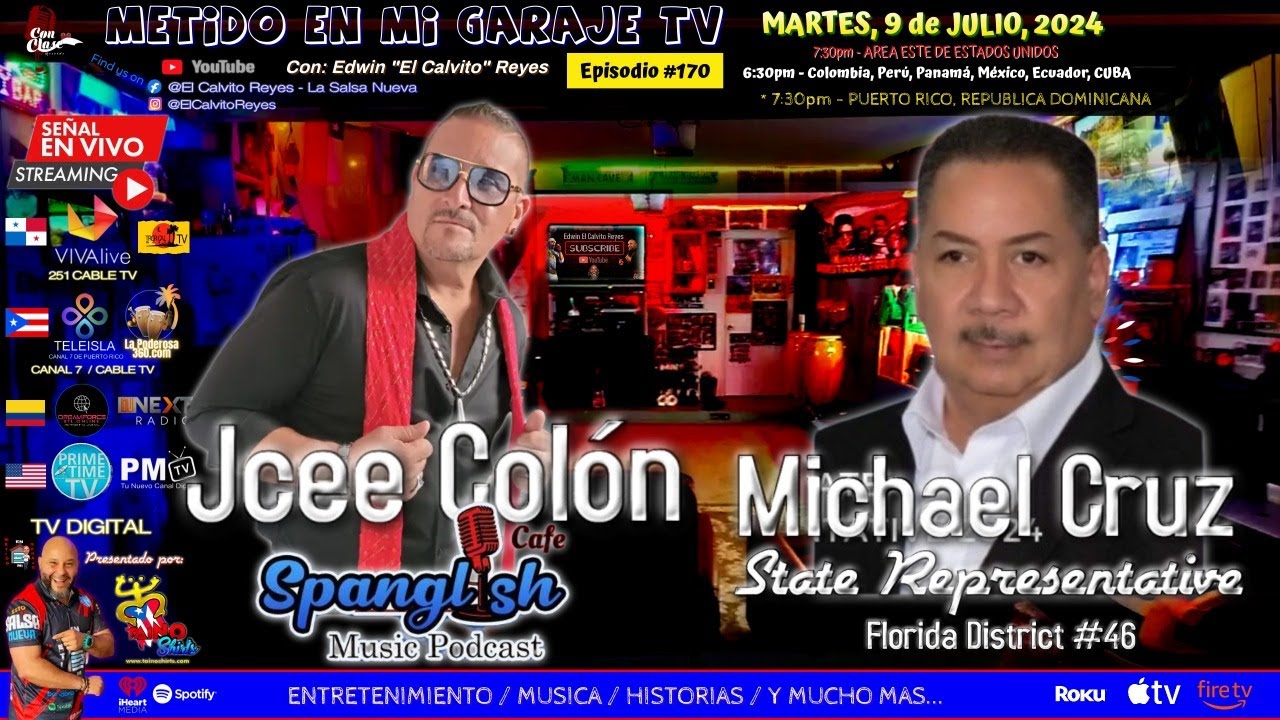 METIDO EN MI GARAJE TV *** EP.170** (VETERAN, MICHAEL CRUZ & JCEE COLON) - YouTube