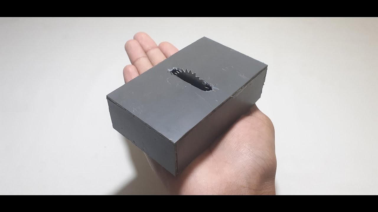 How to make a mini cutting machine - YouTube