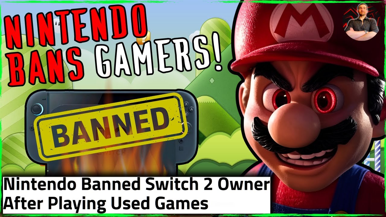 Nintendo BANS Switch 2 User For Playing Used Games! - YouTube