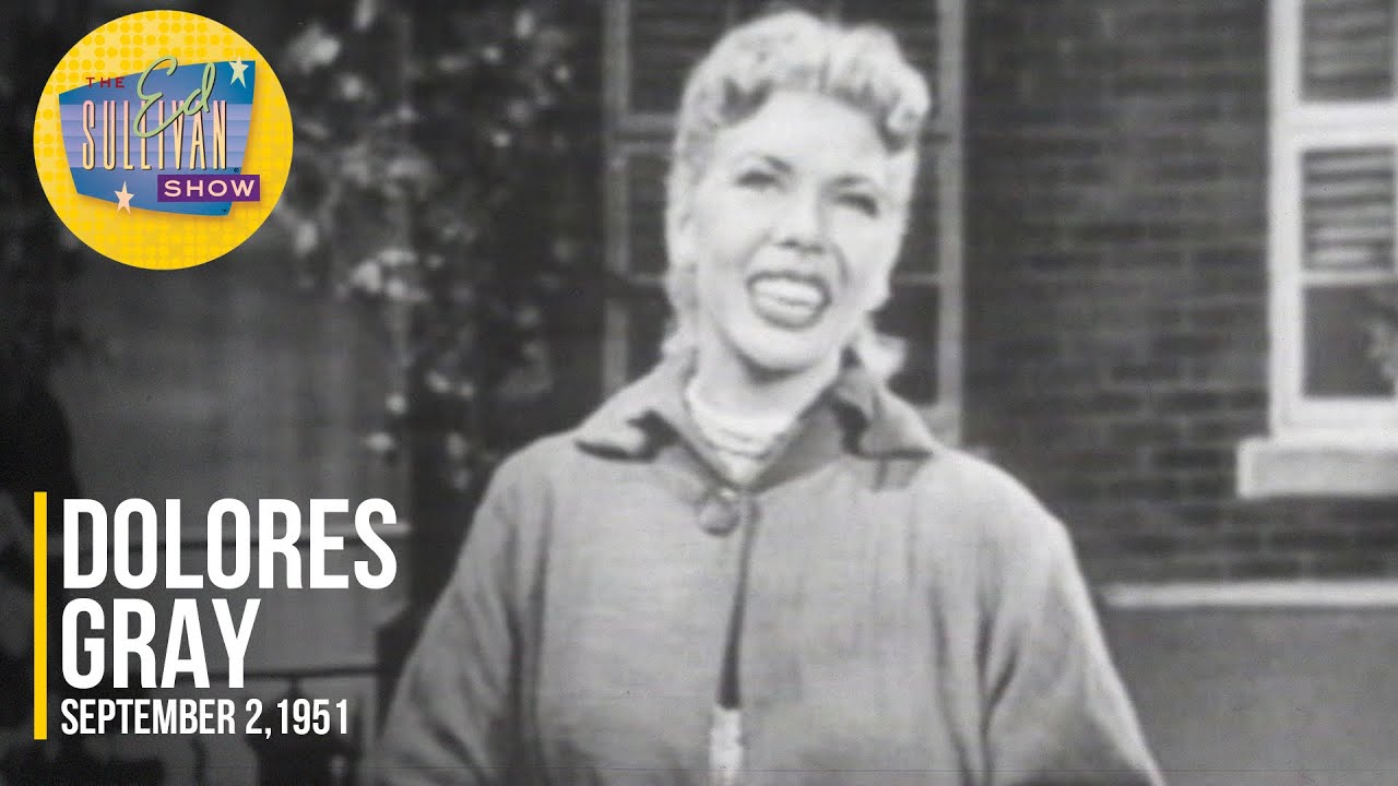 Dolores Gray "Autumn In New York" on The Ed Sullivan Show - YouTube