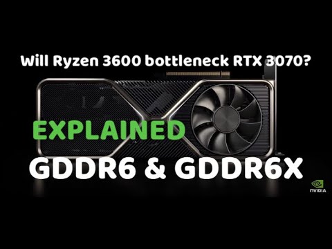 GDDR6 and GDDR6X || Memory specifications of RTX 3000 - YouTube
