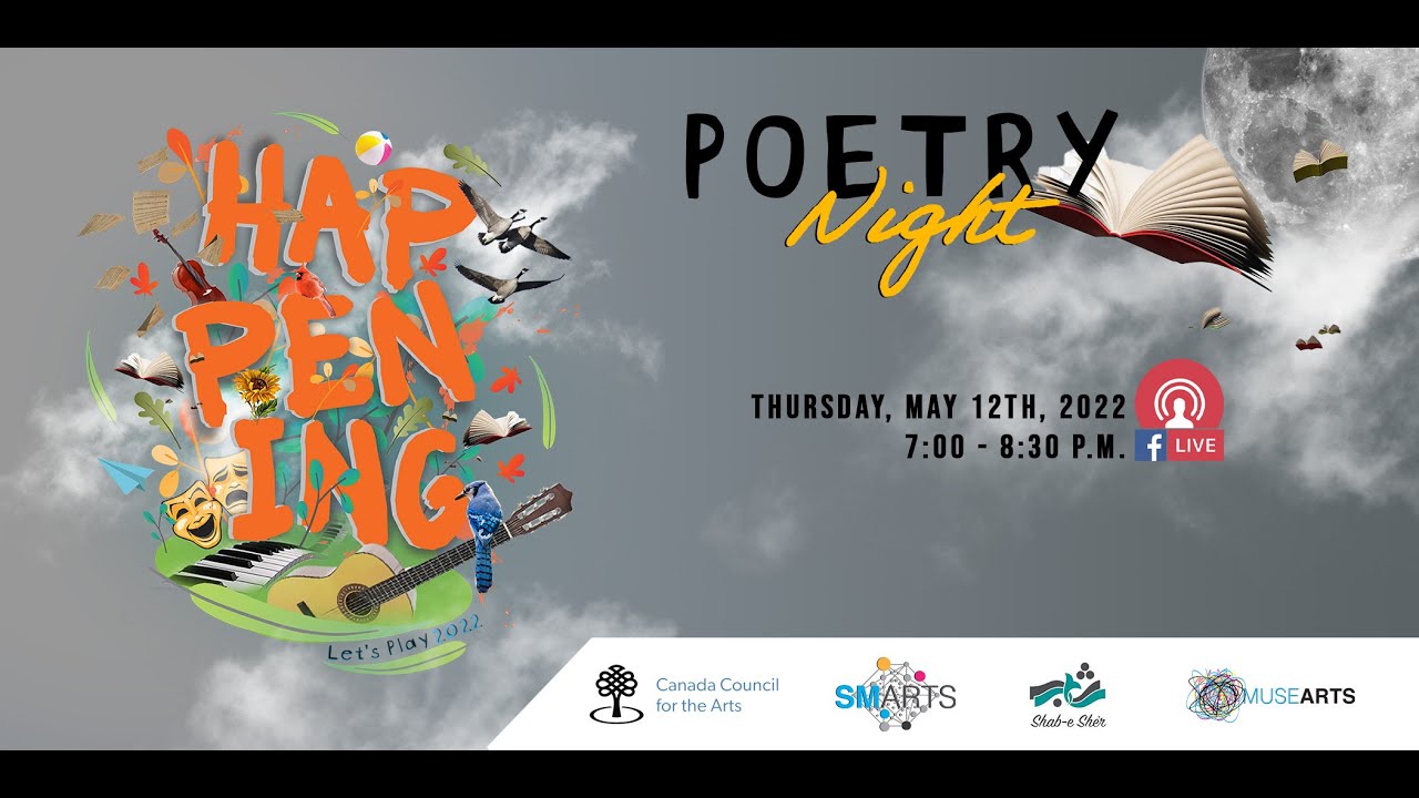 HAPPENING Poetry Night: Mirabel, Smith, Lai, Asgari - YouTube