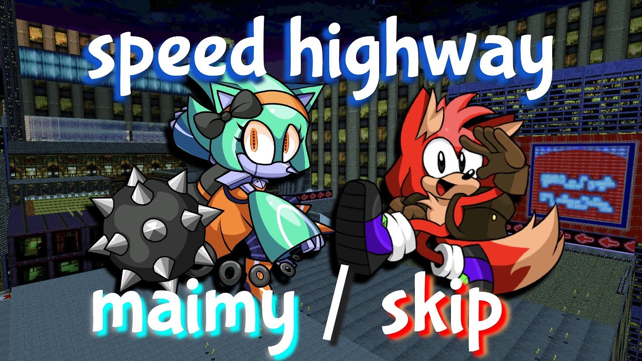 srb2 oldc: speed(run) highway [maimy/skip] - YouTube