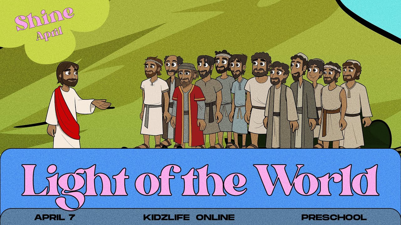 Jesus is the Light of the World | Kidzlife Online Preschool - YouTube