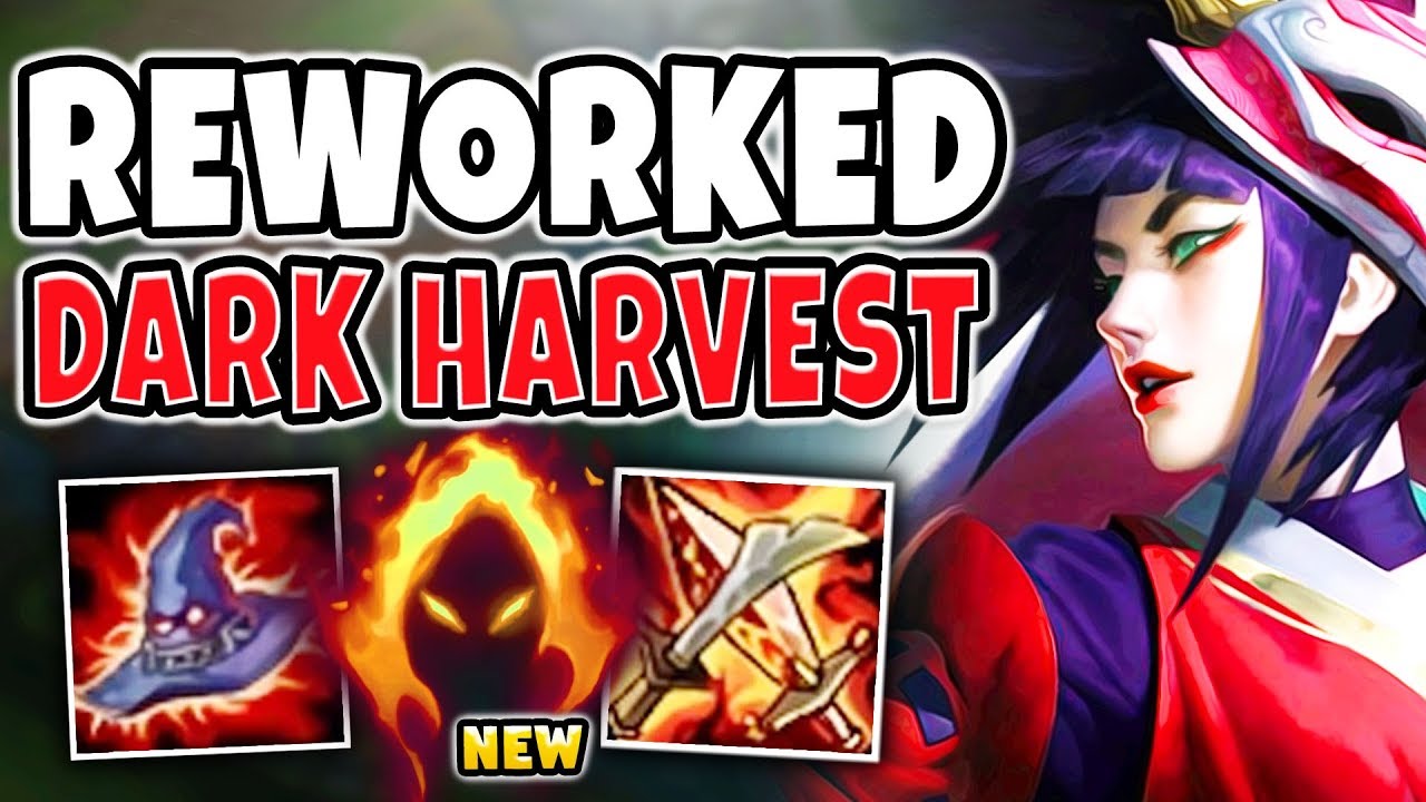 *NEW* DARK HARVEST REWORK AKALI IS UNREAL! LITERAL INSTANT ONE-SHOTS ...