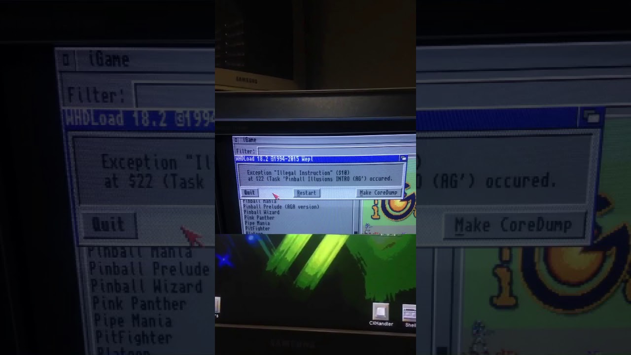 Exception "ILLegal Instruction" ($10) at $20 FIX ERROR - Commodore ...