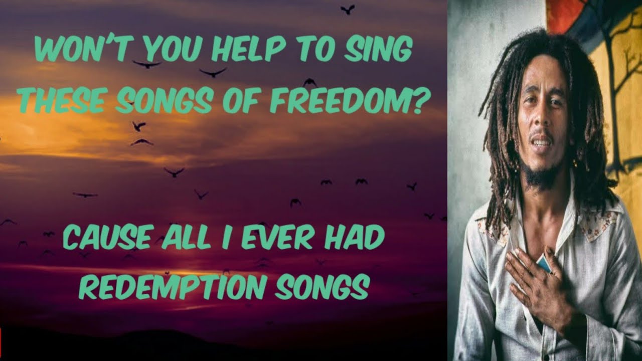 Legendary Song - Bob Marley - Redemption Song - Lyrics - YouTube