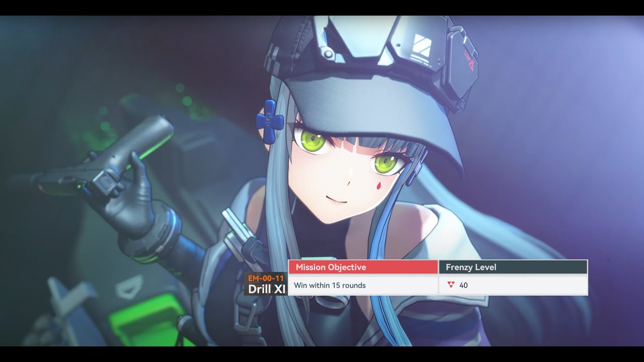 GFL2 Exilium - Expansion Drill XI Max Frenzy Level 3 turns clear ft ...