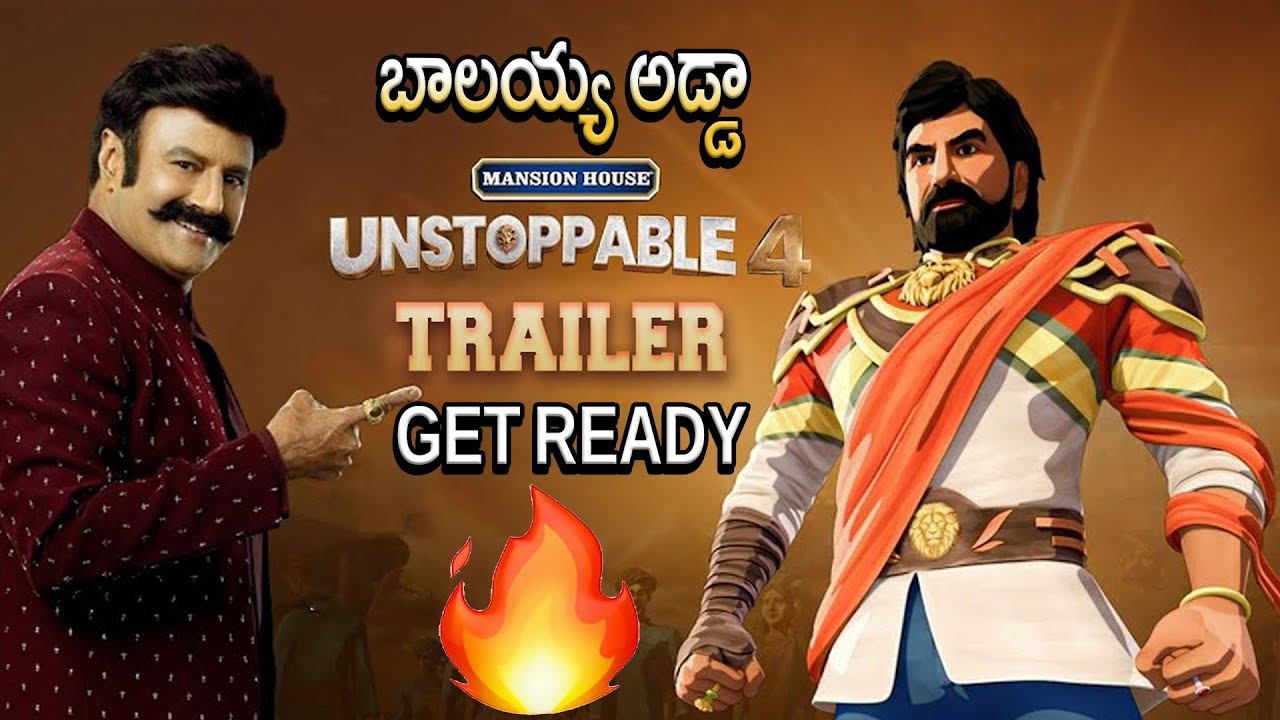 Balayya Unstoppable Season 4 Trailer | Balakrishna Dasara Special ...