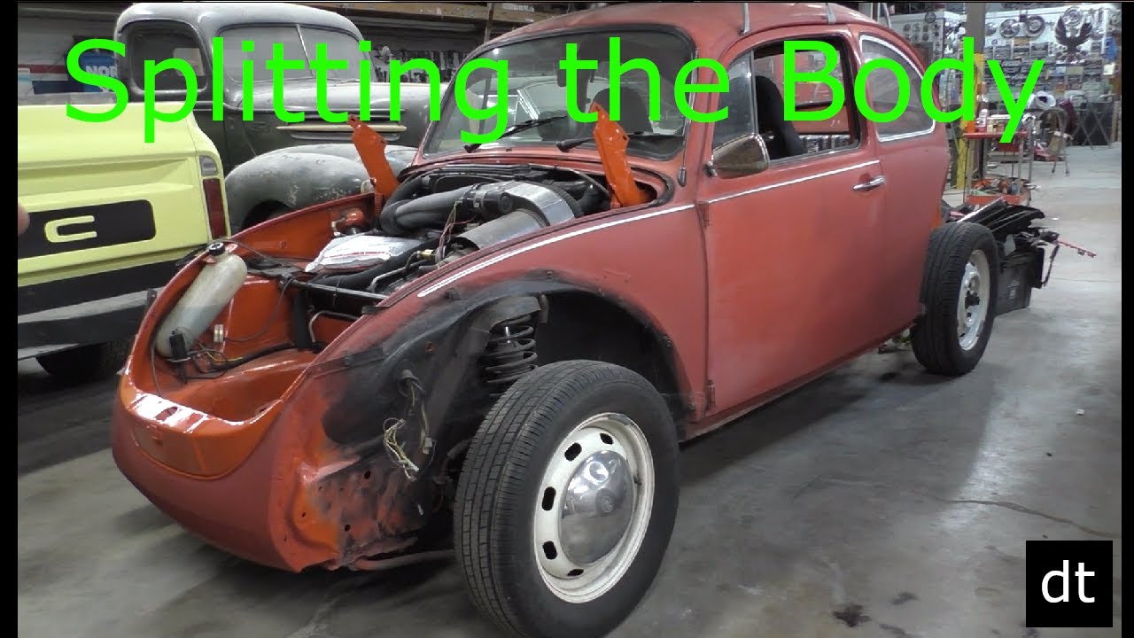 1971 VW Super Beetle Ep.1 - Chassis Removal - YouTube