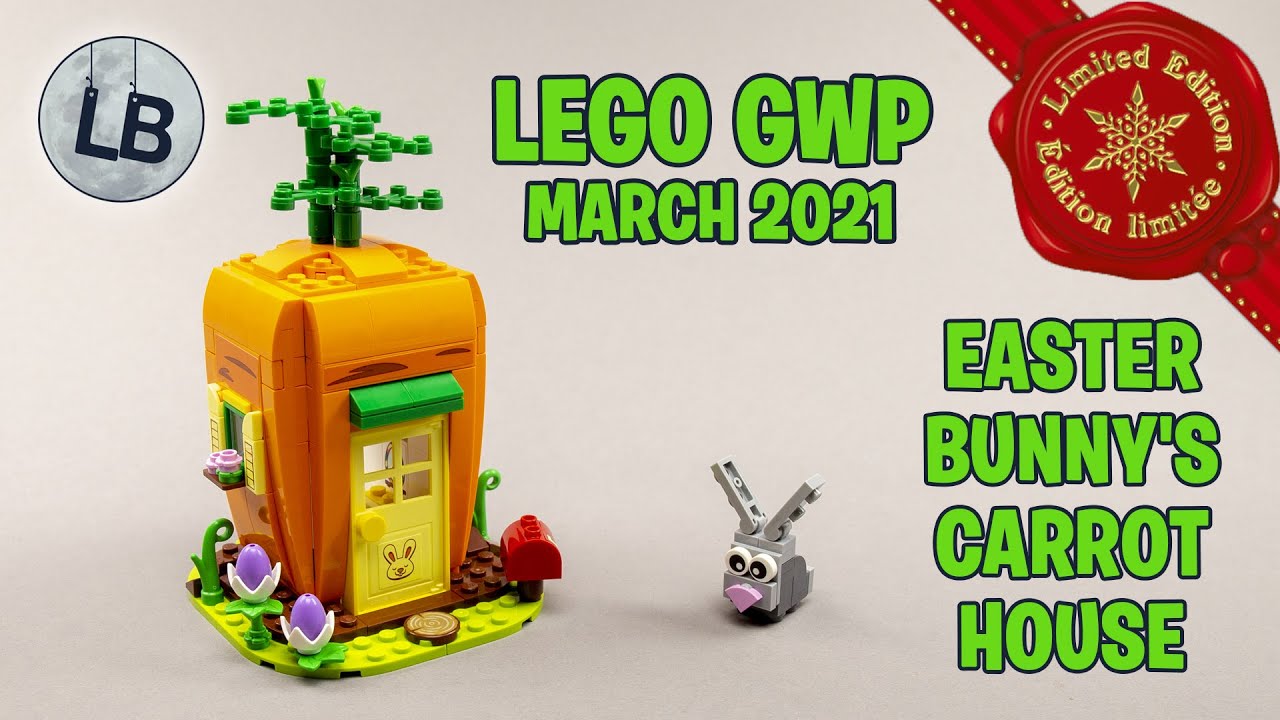 LEGO 40449 - Easter Bunny's Carrot House - Seasonal - Speed Build ...