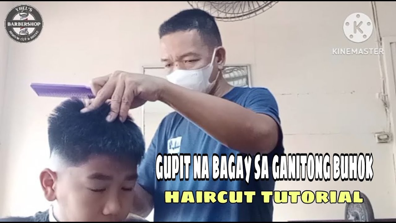 Gupit na bagay sa ganitong buhok naka tayo haircut tutorial - YouTube