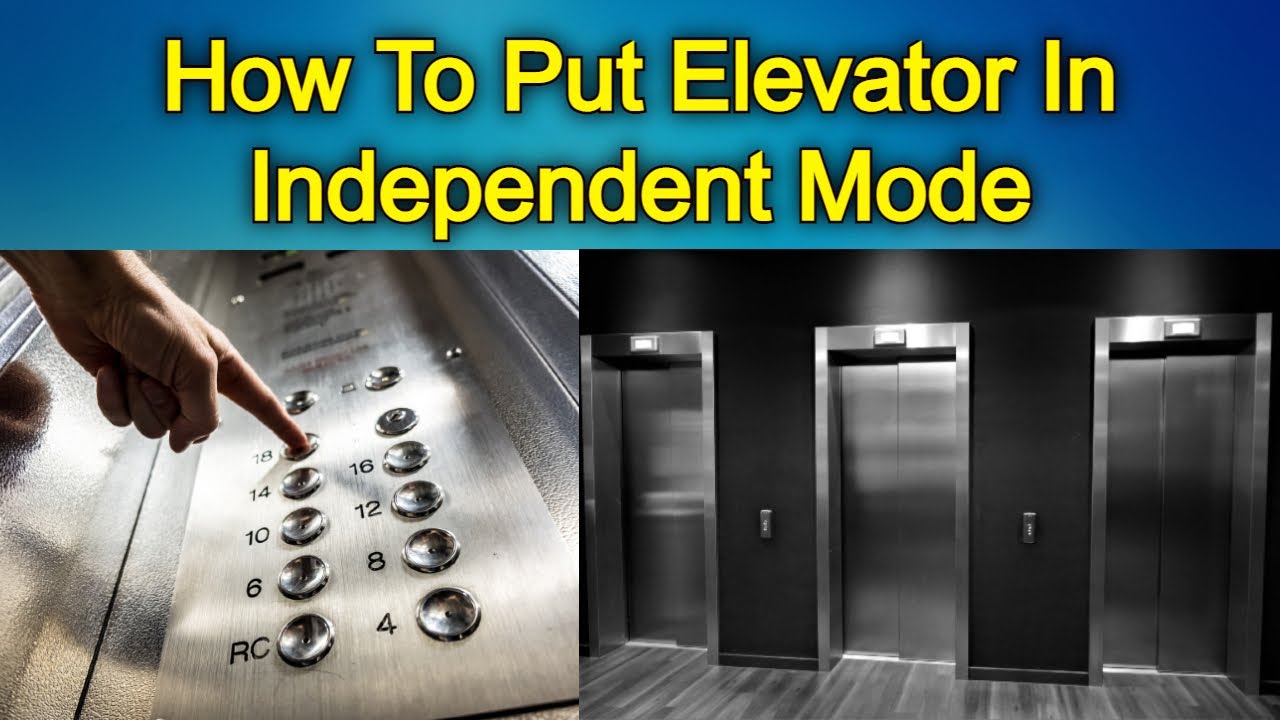 How To Put Elevator In Independent Mode #Shorts - YouTube
