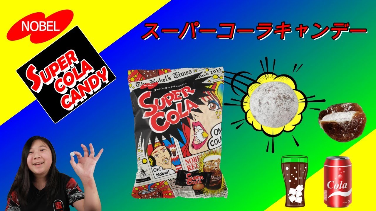 Nobel Super Cola Candy | Japanese Candy - YouTube