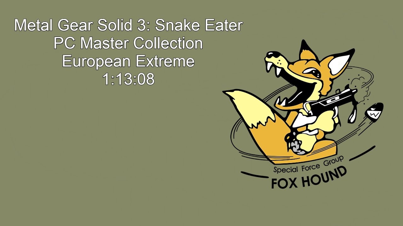 Metal Gear Solid 3, FOXHOUND in 1:13:08 - YouTube