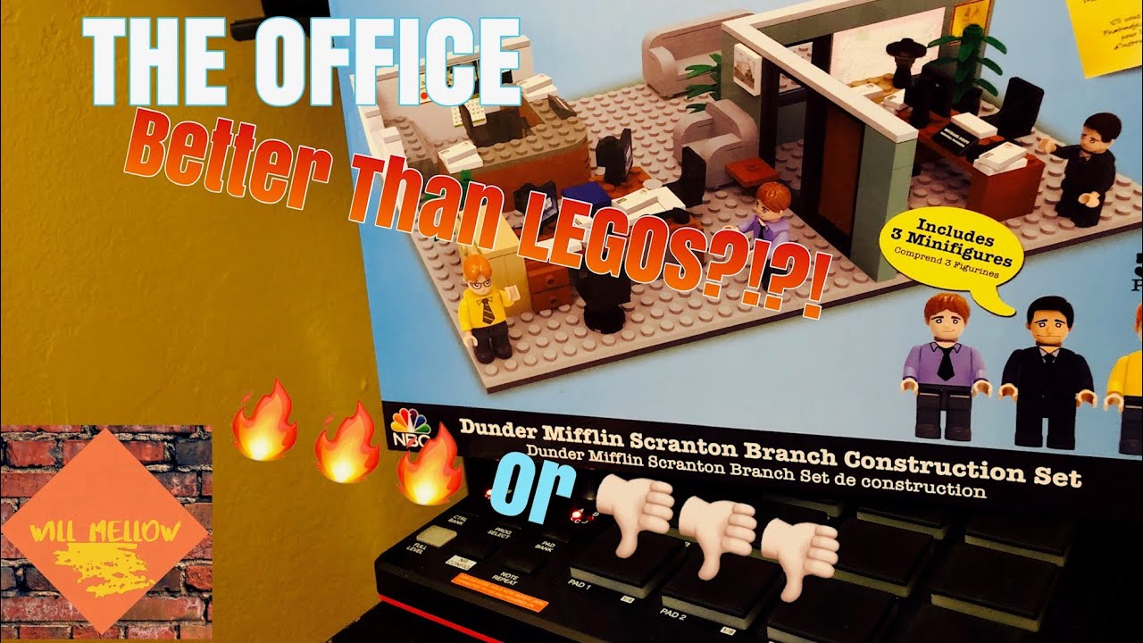 The Office Dunder Mifflin Scranton Branch Construction Set PhatMojo ...