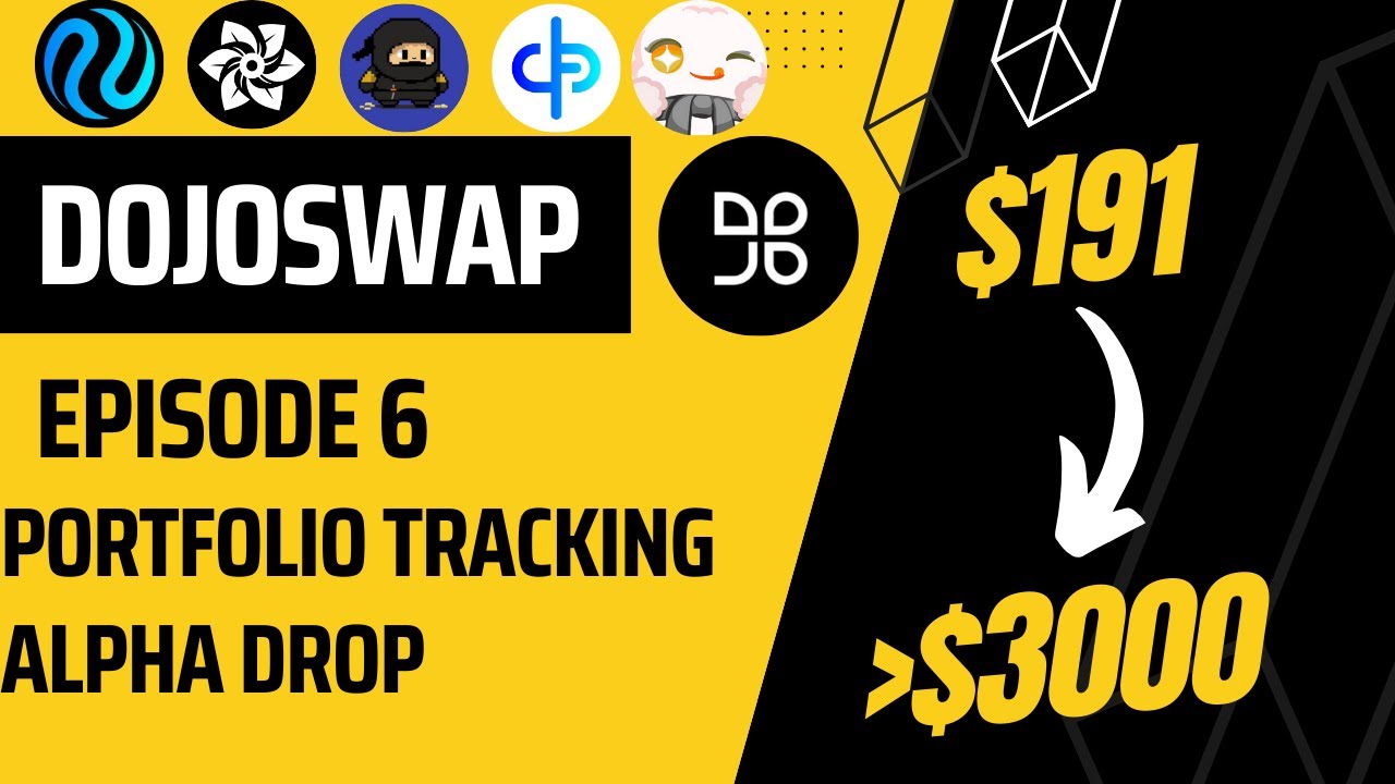 Dojo Swap Pumped, Sushi Soared: My Crypto Portfolio EXPLODES! ($191 to ...