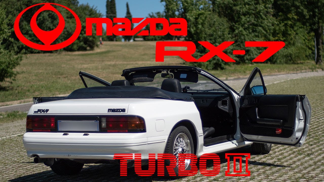 1991 Mazda RX-7 Turbo II Convertible, The only Turbo Wankel Engine ...