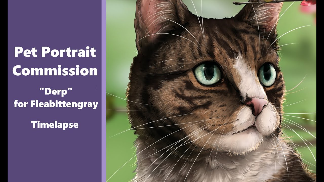 Pet Portrait of Derp - YouTube