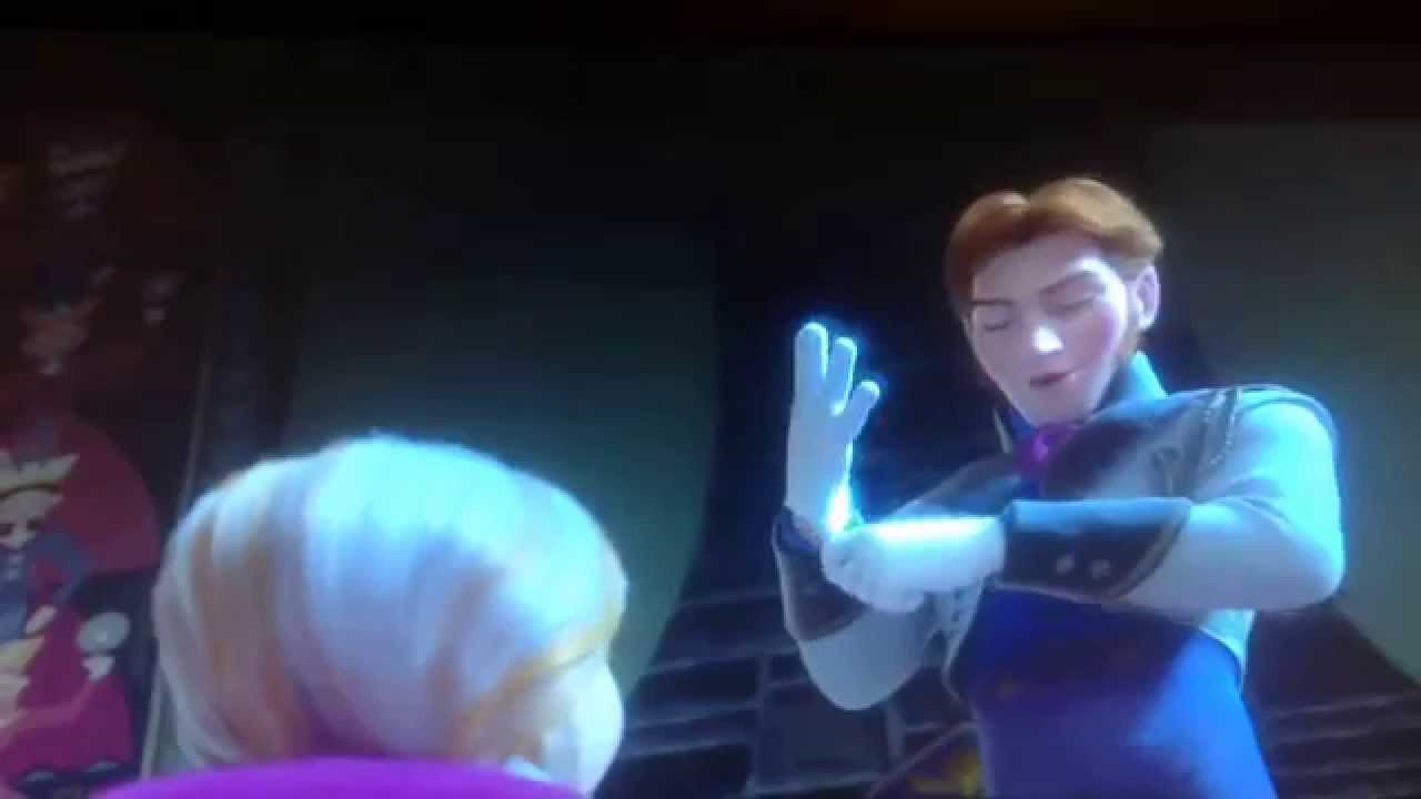 Mrs. Tweedy whacks Hans with her hatchet. - YouTube