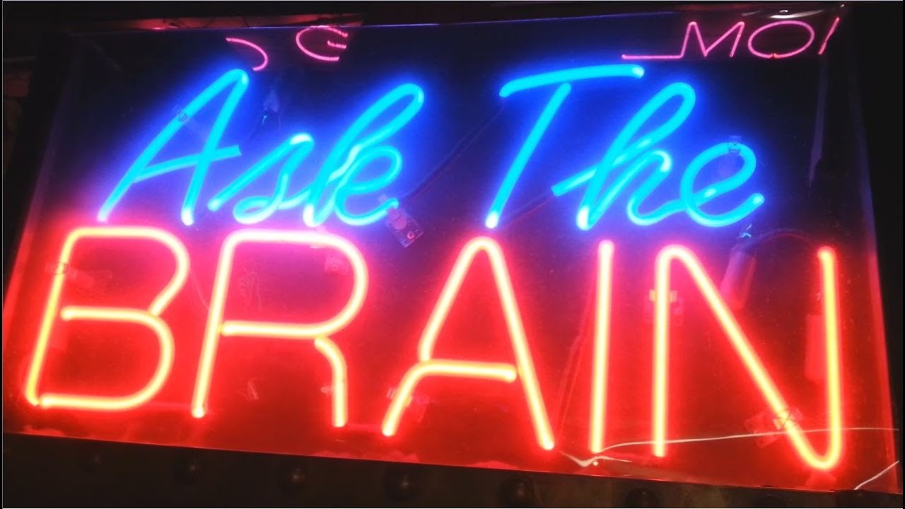 ASK THE BRAIN VINTAGE ARCADE GAME - YouTube