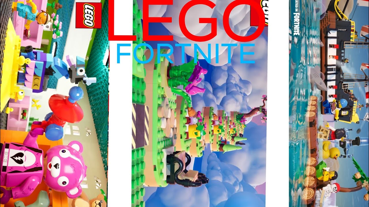 jogando todos os mapas de lego oficial no fortnite. - YouTube