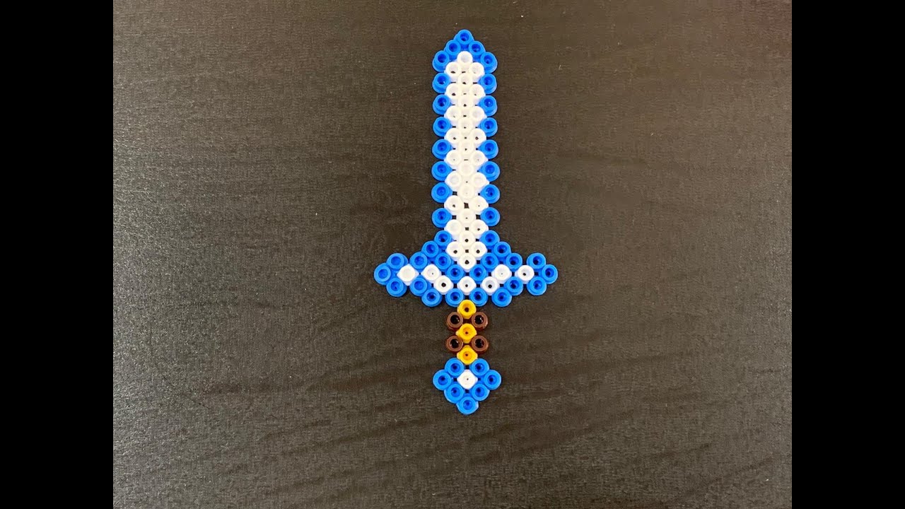 Minecraft Perler Beads Sword
