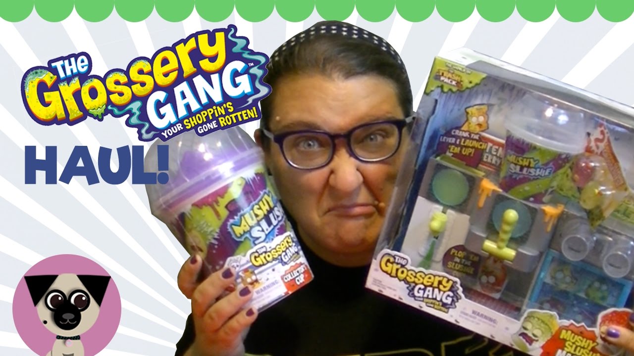 Grossery Gang! Mushy Slushy playset, blind bags and more! - YouTube