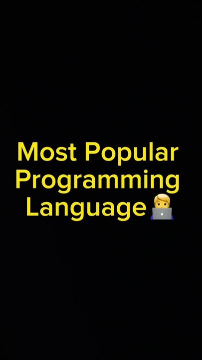 Most Popular Programming Language 🧑‍💻 Programming Coder Softwareengineer Coding Html Youtube 